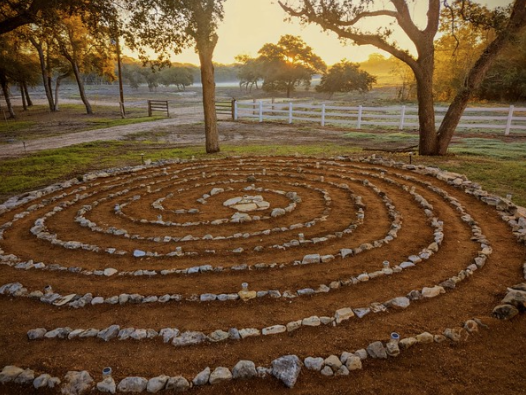 Guided Labyrinth Walk Experience at Nourished Self Care Retreat ...